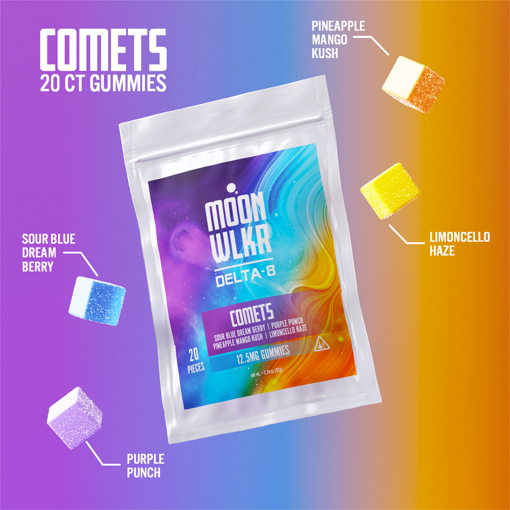 Moon Wlkr Delta-8 Gummies - COMETS | Pharm Road