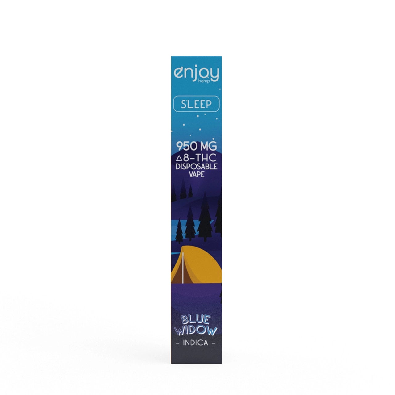 Enjoy D8 Dispo 1ml - Blue Widow - Indica/Sleep | Pharm Road